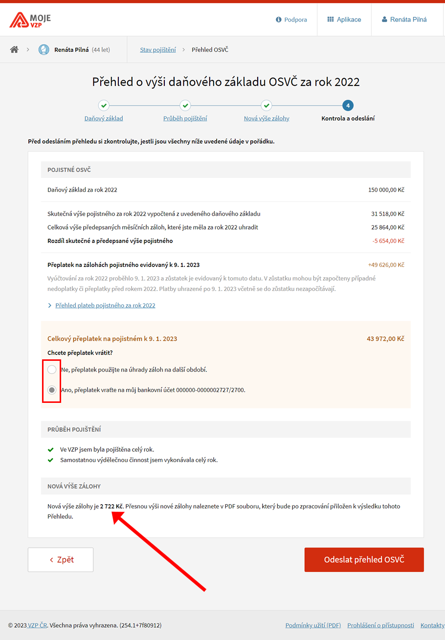 Přehled OSVČ lze jednoduše podat on-line prostřednictvím aplikace Moje ...